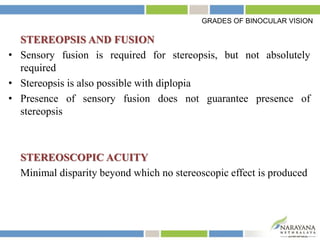 Binocular vision | PPTX