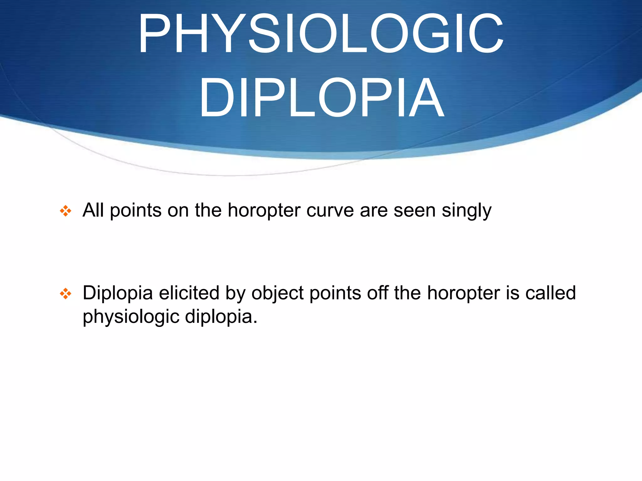 binocular single vision | PPTX