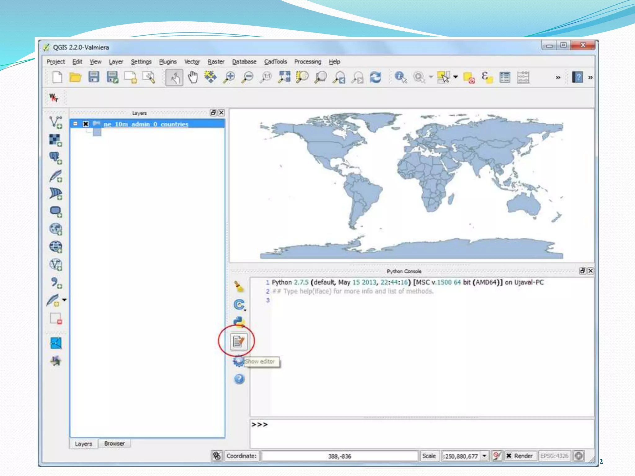 Python in geoinformatics | PPTX