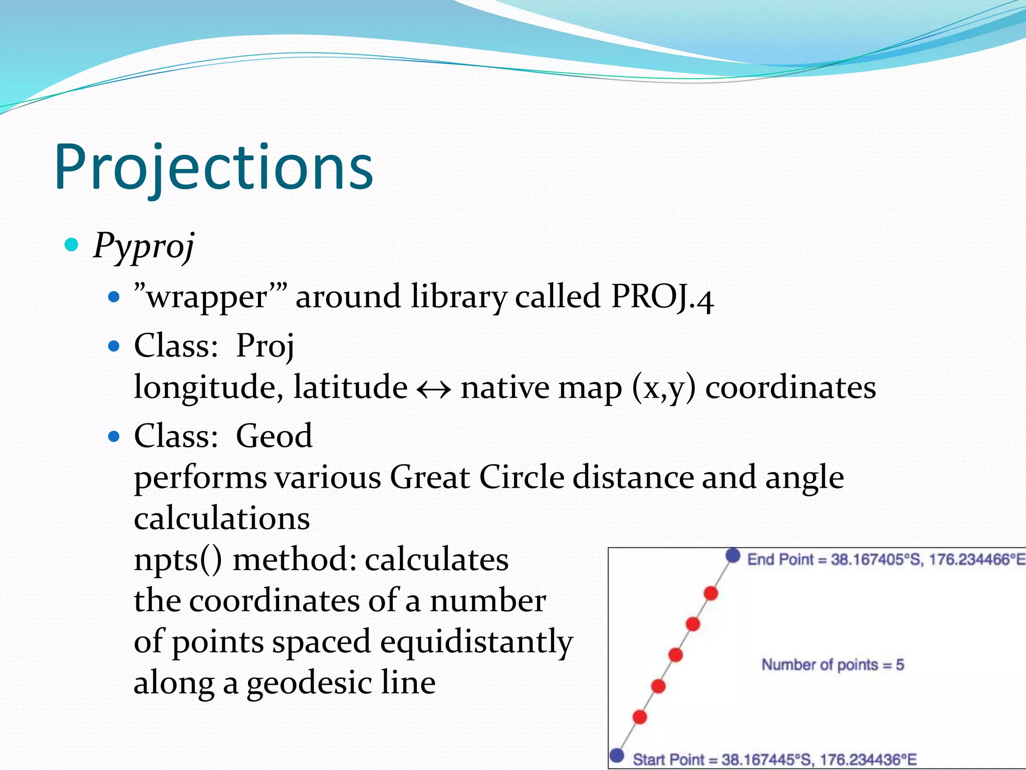 Python in geoinformatics | PPTX