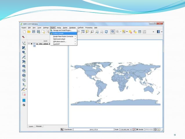 Python in geoinformatics | PPTX