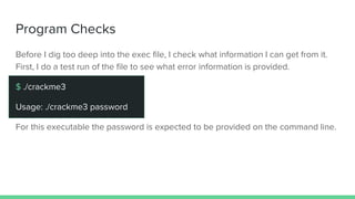 Reverse-engineering: Using GDB on Linux | PPT