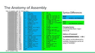 Reverse-engineering: Using GDB on Linux | PPT