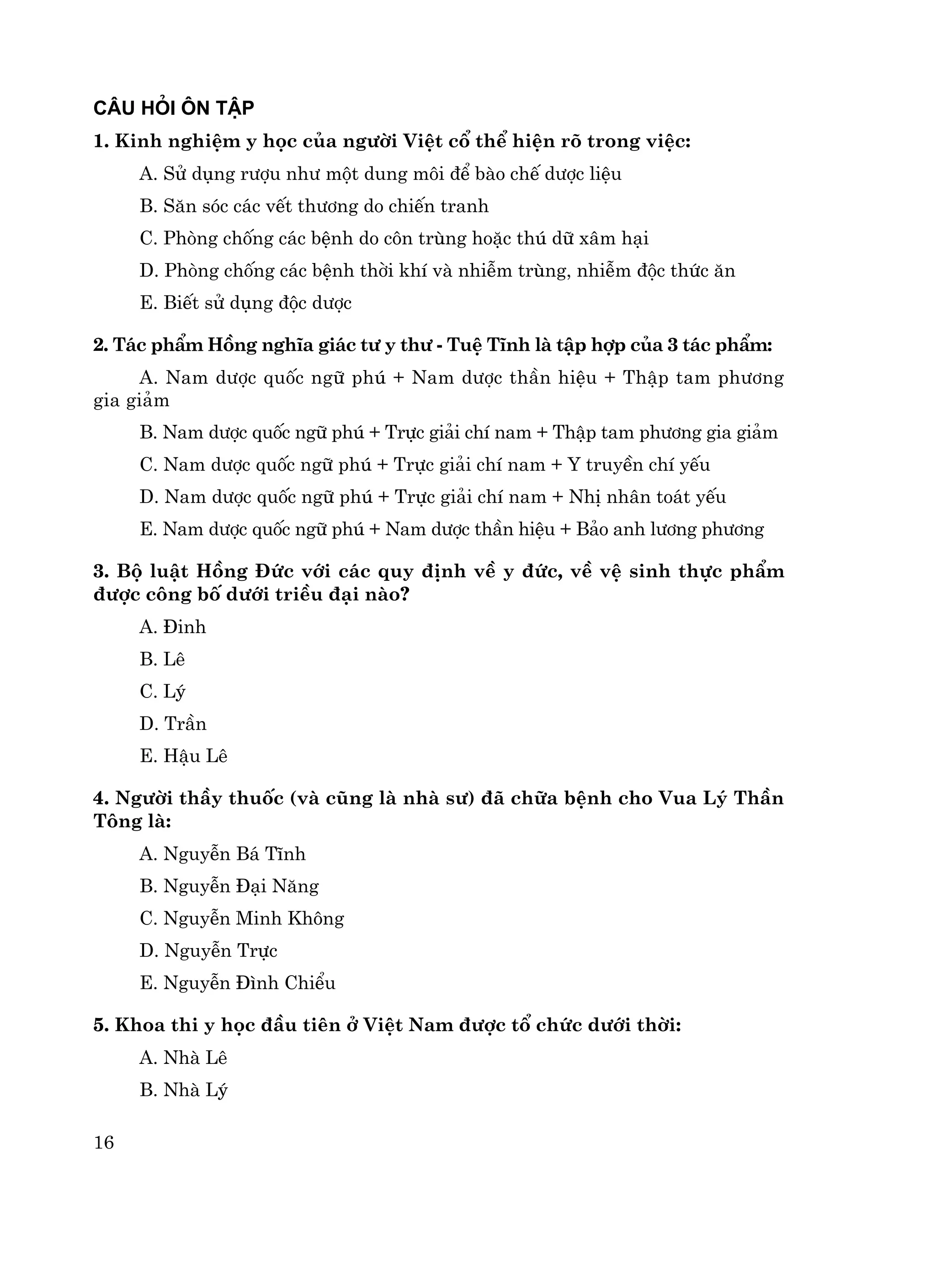 Y LÝ Y HỌC CỔ TRUYỀN | PDF