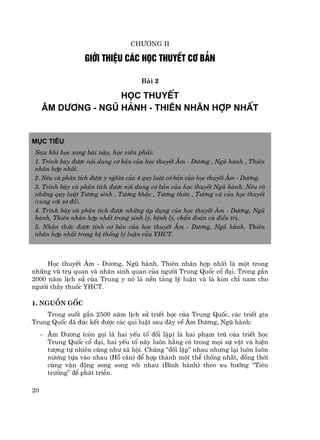 Y LÝ Y HỌC CỔ TRUYỀN | PDF