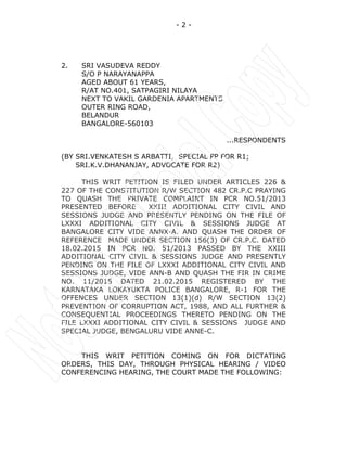 Bsy order | PDF | Law