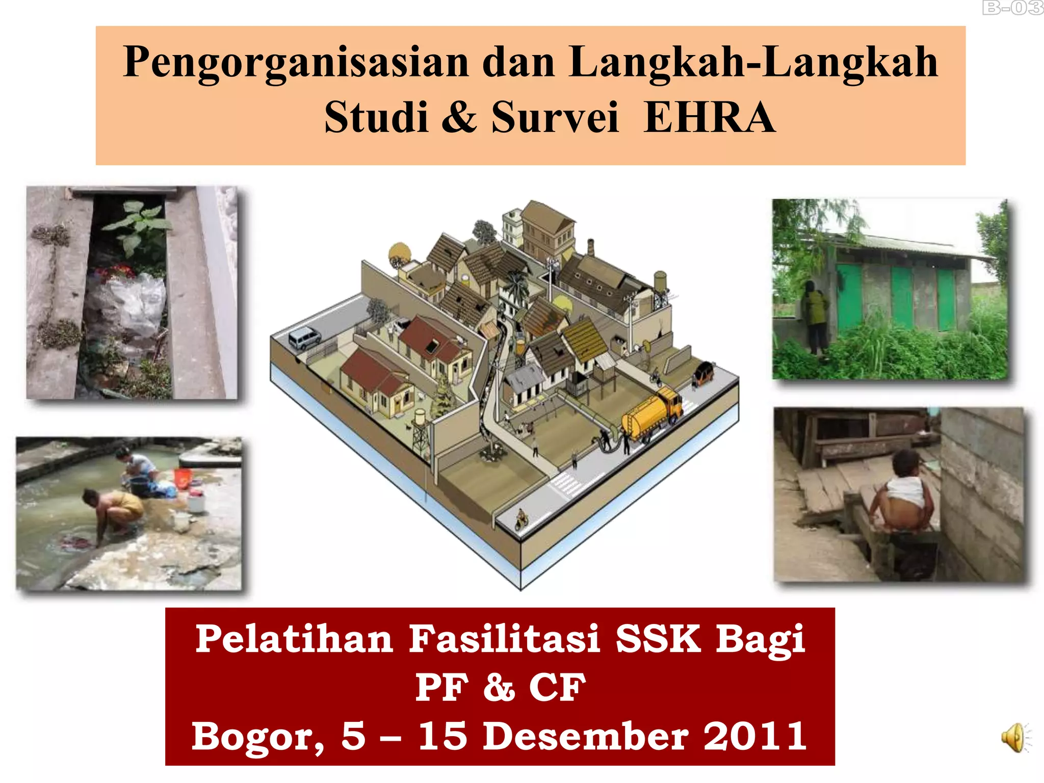 Pengorganisasian dan Langkah Studi EHRA | PPTX