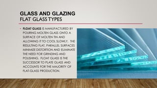 Glass and glazing for architectural and engineering | PDF