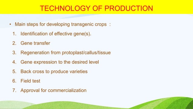 Bt. crops ppt | PPTX