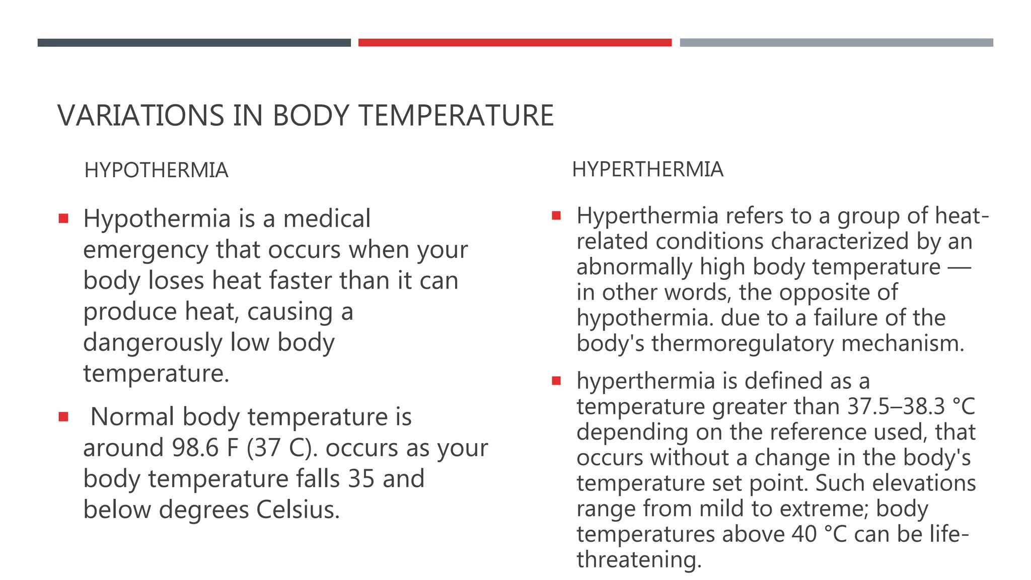 VS- TEMPERATURE (NORMAL,FORMULA, TYPES OF THERMOMETER, THERMORECEPTORS ...
