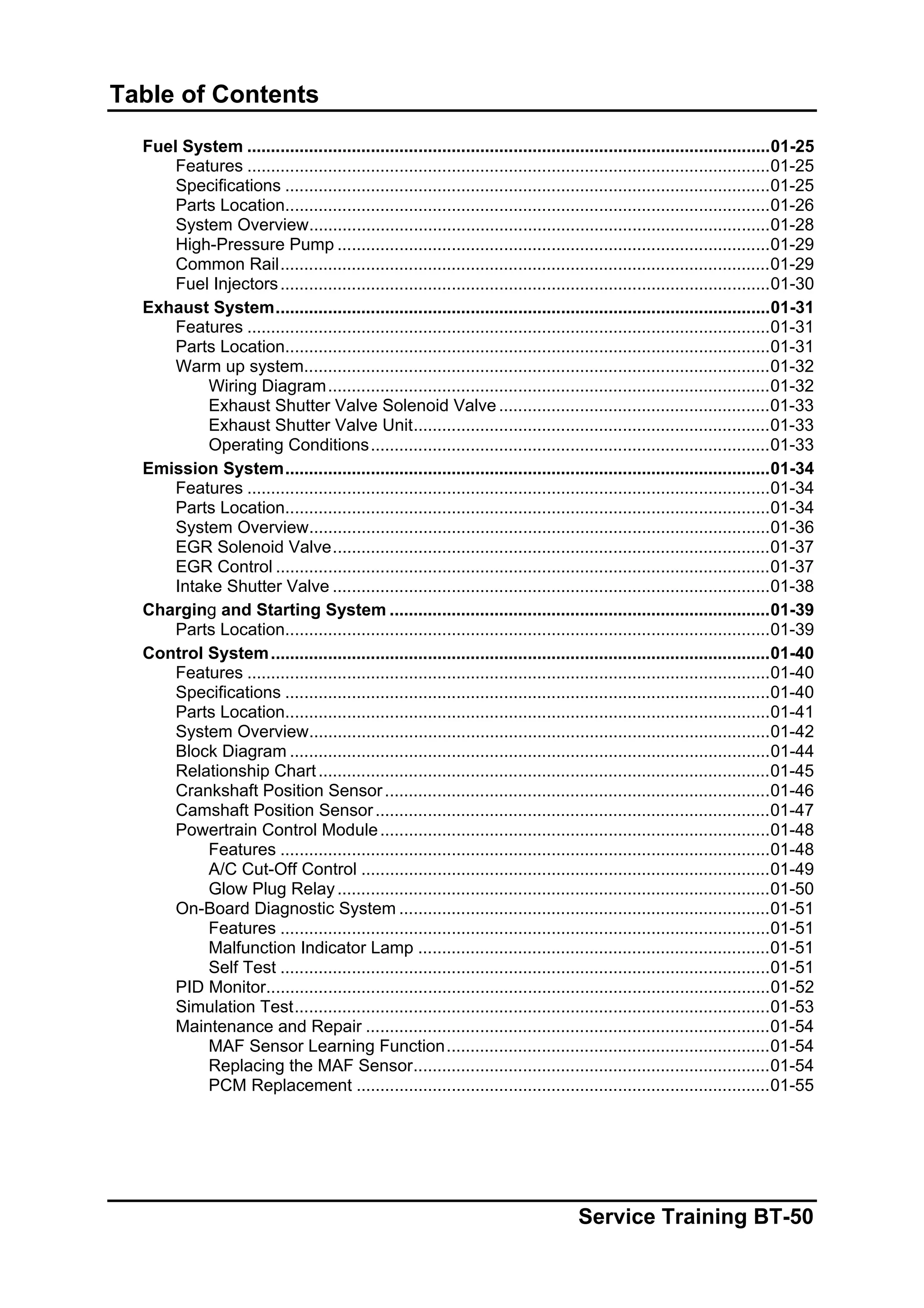 Bt 50 en repair manual | PDF