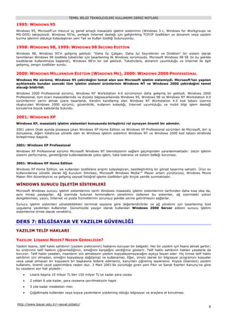 Bilişim teknolojileri dersnotu | PDF