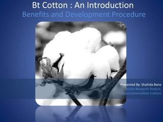 Bt Cotton | PPTX