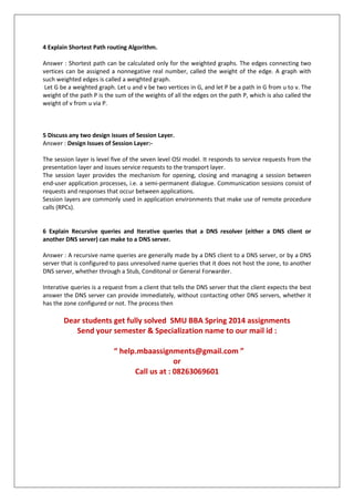 Bt0072 computer networks | DOCX