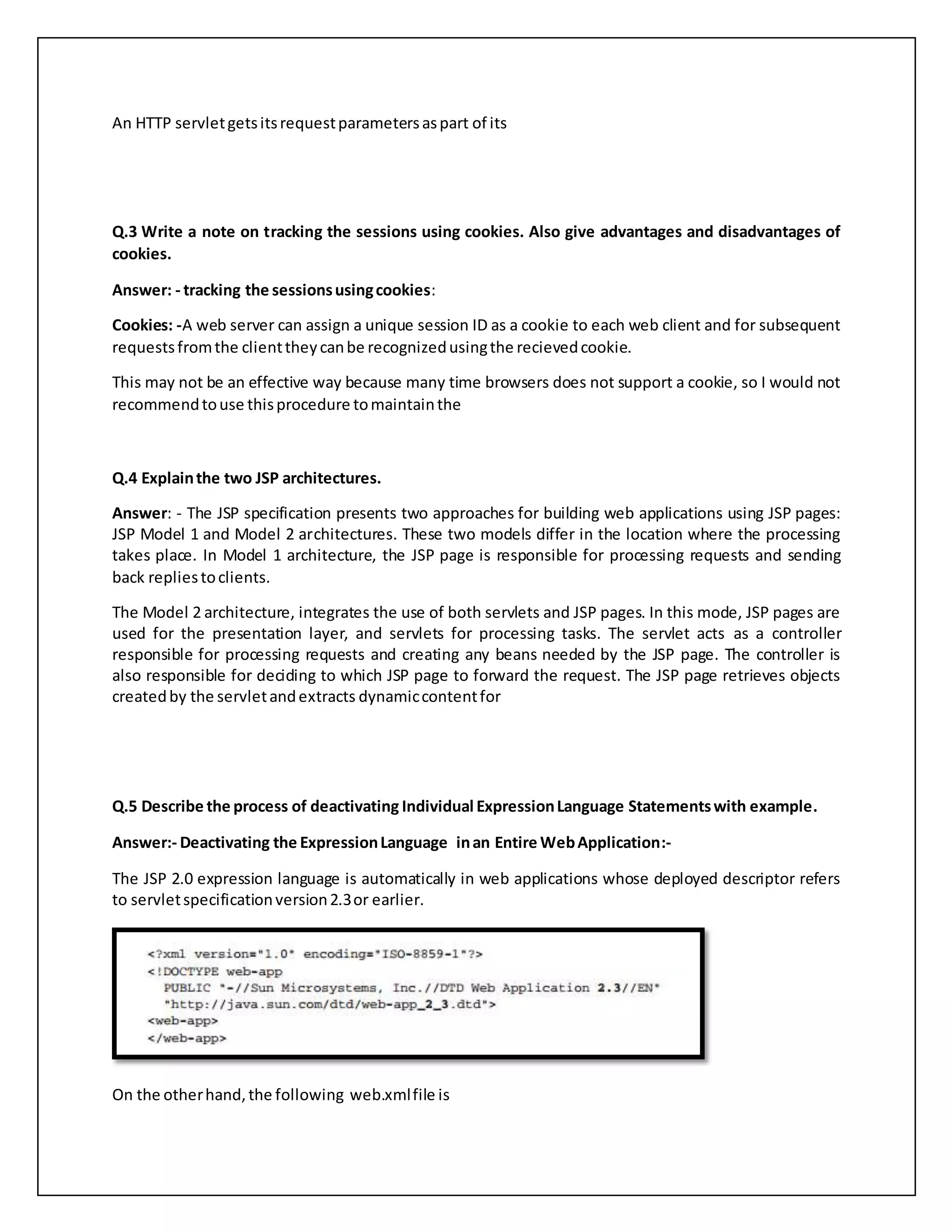 Bt0083, server side programming theory | DOCX | Web Development | Internet