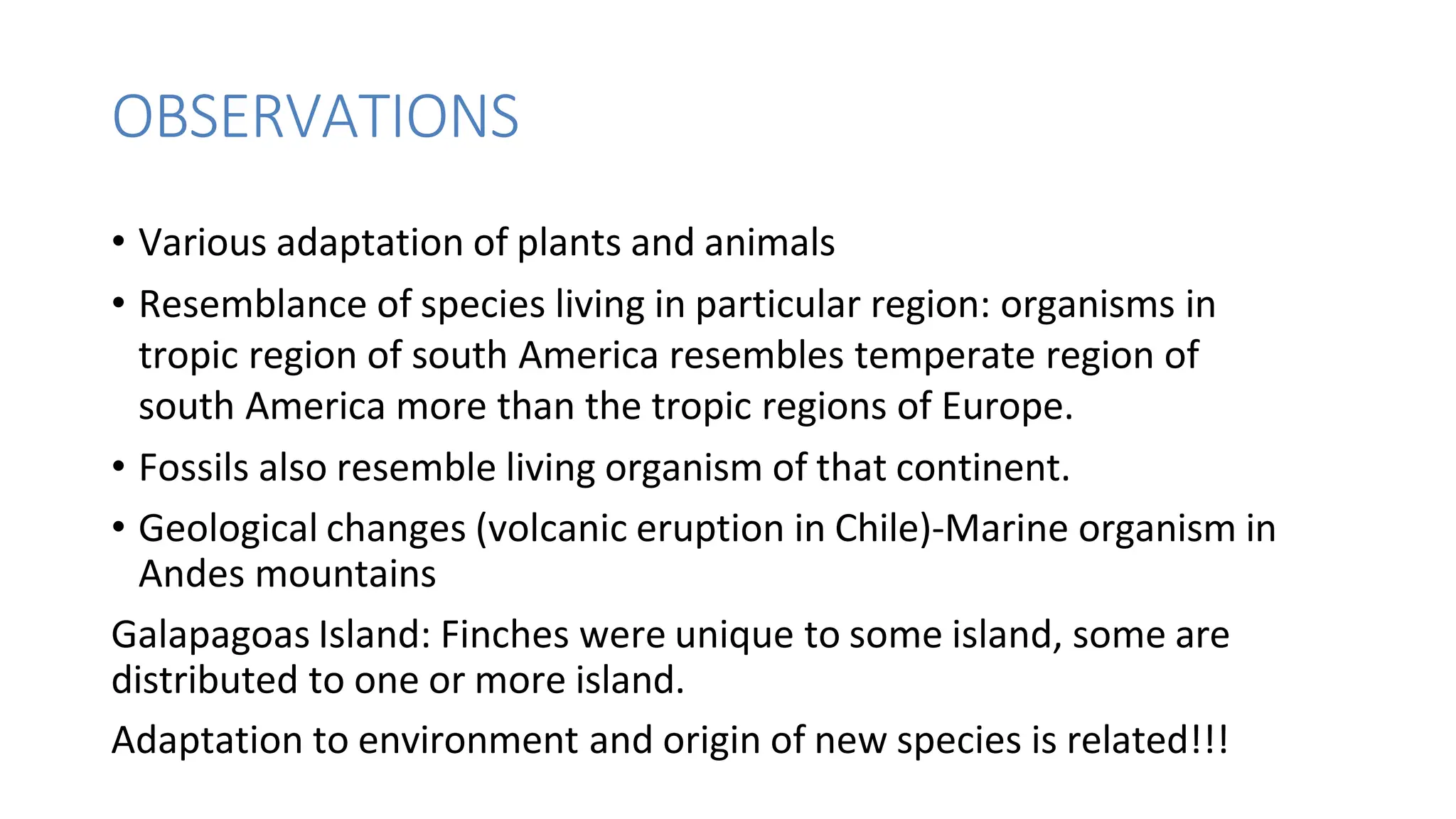 BT1010 Darwin Evolution_Chapter 1 class 3 (2).pptx | Biological ...