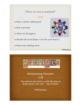 Create Brainstorming Commandos for Creative Problem Solving | PDF