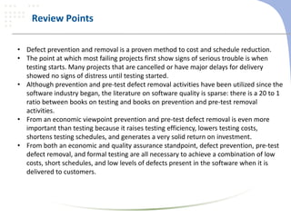 Develop a Defect Prevention Strategy—or Else! | PPT