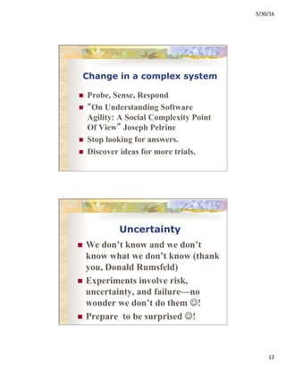 Experiments: The Good, the Bad, and the Beautiful | PDF