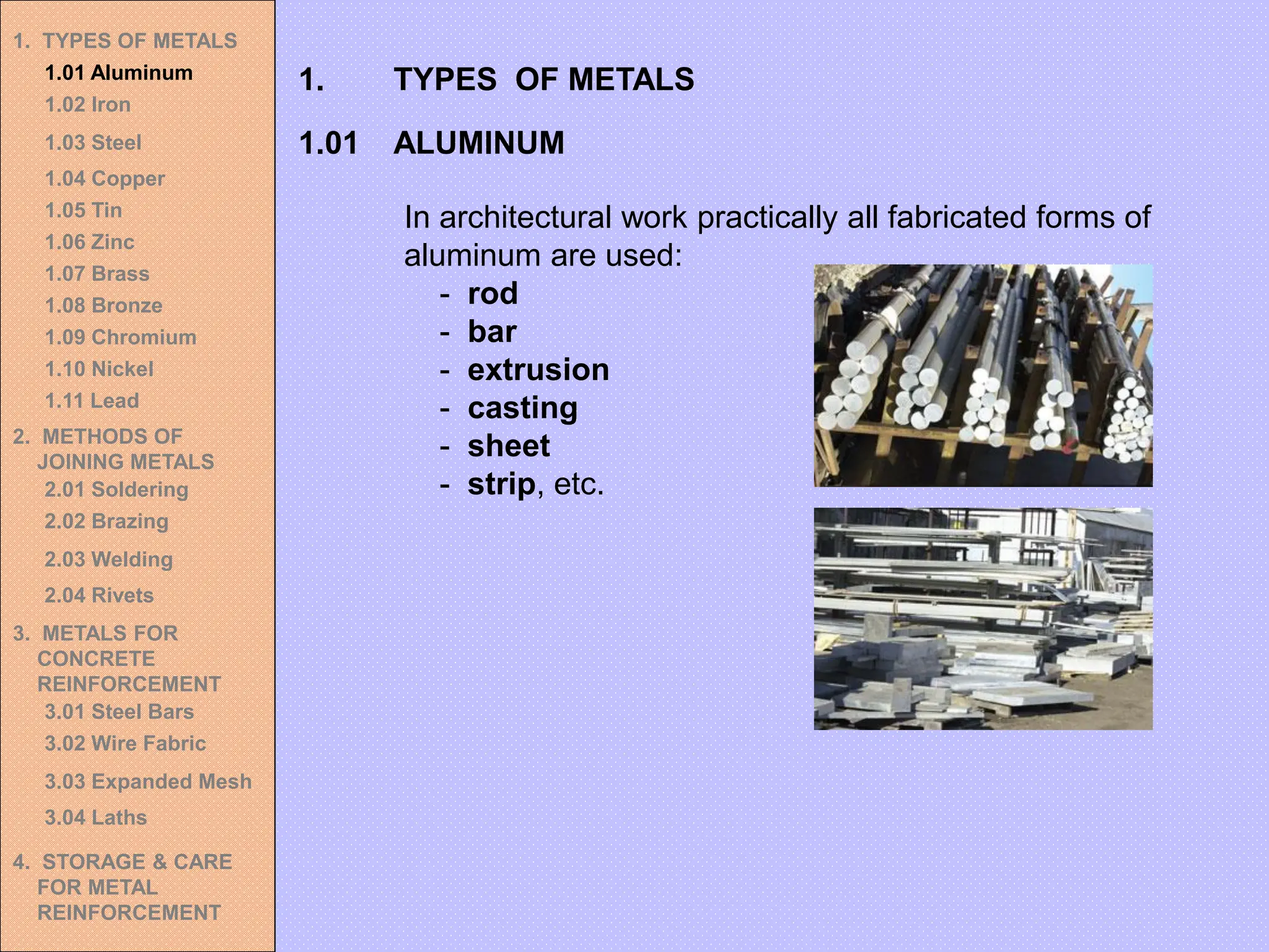 Building technology 1_ Division 05 METALS.pdf