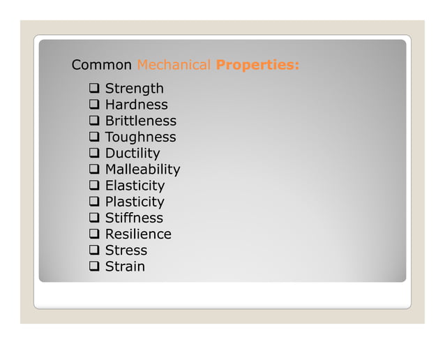 introduction to engineering materials | PDF