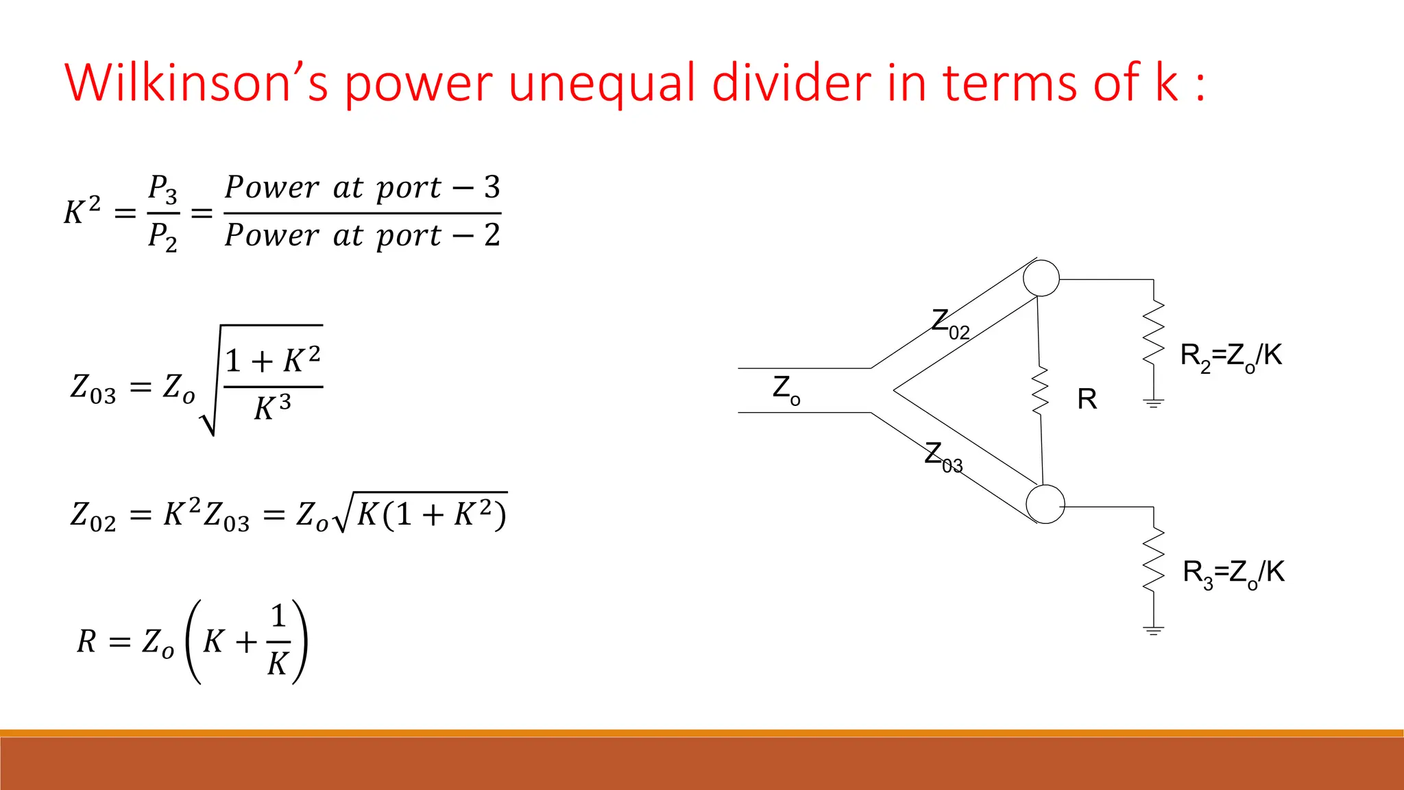 BT21ECE101A Wilkinson power divider,.pptx