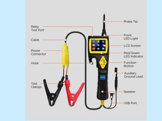 Bt280 AUTOOL Power Circuit Probe Kit, 9-30V Automotive Electrical ...