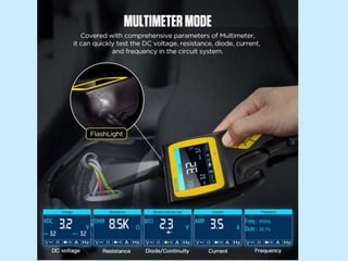 Bt280 AUTOOL Power Circuit Probe Kit, 9-30V Automotive Electrical ...