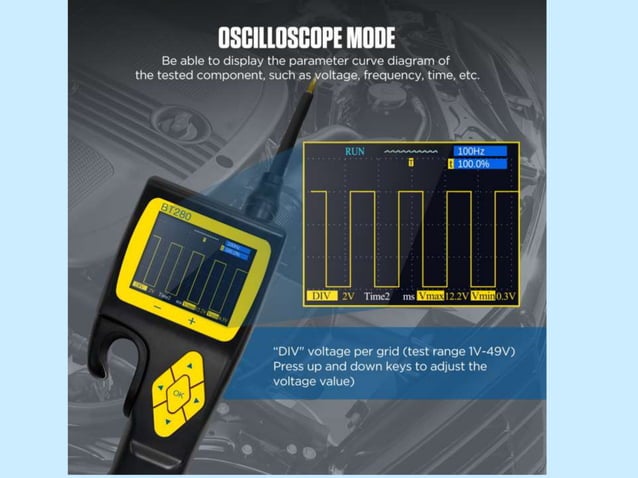 Bt280 AUTOOL Power Circuit Probe Kit, 9-30V Automotive Electrical ...