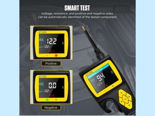 Bt280 AUTOOL Power Circuit Probe Kit, 9-30V Automotive Electrical ...