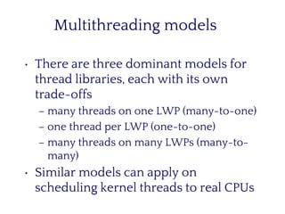 Multithreading models.ppt