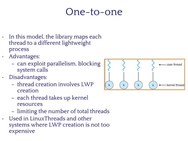 Multithreading models.ppt | Programming Languages | Computing