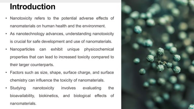 nanotoxicity ............................ | PPTX