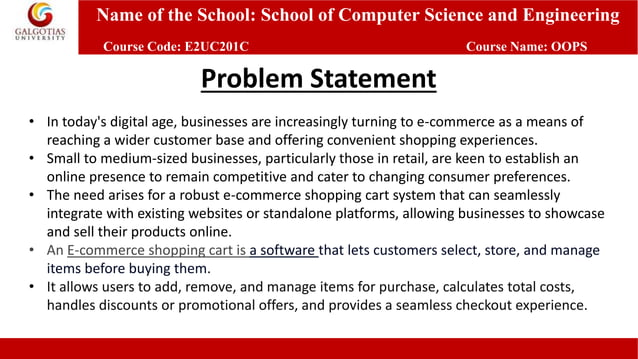 E-commerce cart using oops in Python.pptx