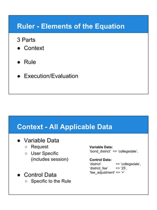 Them’s the Rules: Using a Rules Engine to Wrangle Complexity | PDF