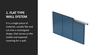 BUILDING TECHNOLOGY MODULE ONE TO 5 WALL PANEL SYSTEM | PPTX