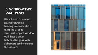 BUILDING TECHNOLOGY MODULE ONE TO 5 WALL PANEL SYSTEM | PPTX