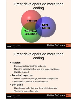 The Soft Skills of Great Software Developers | PDF