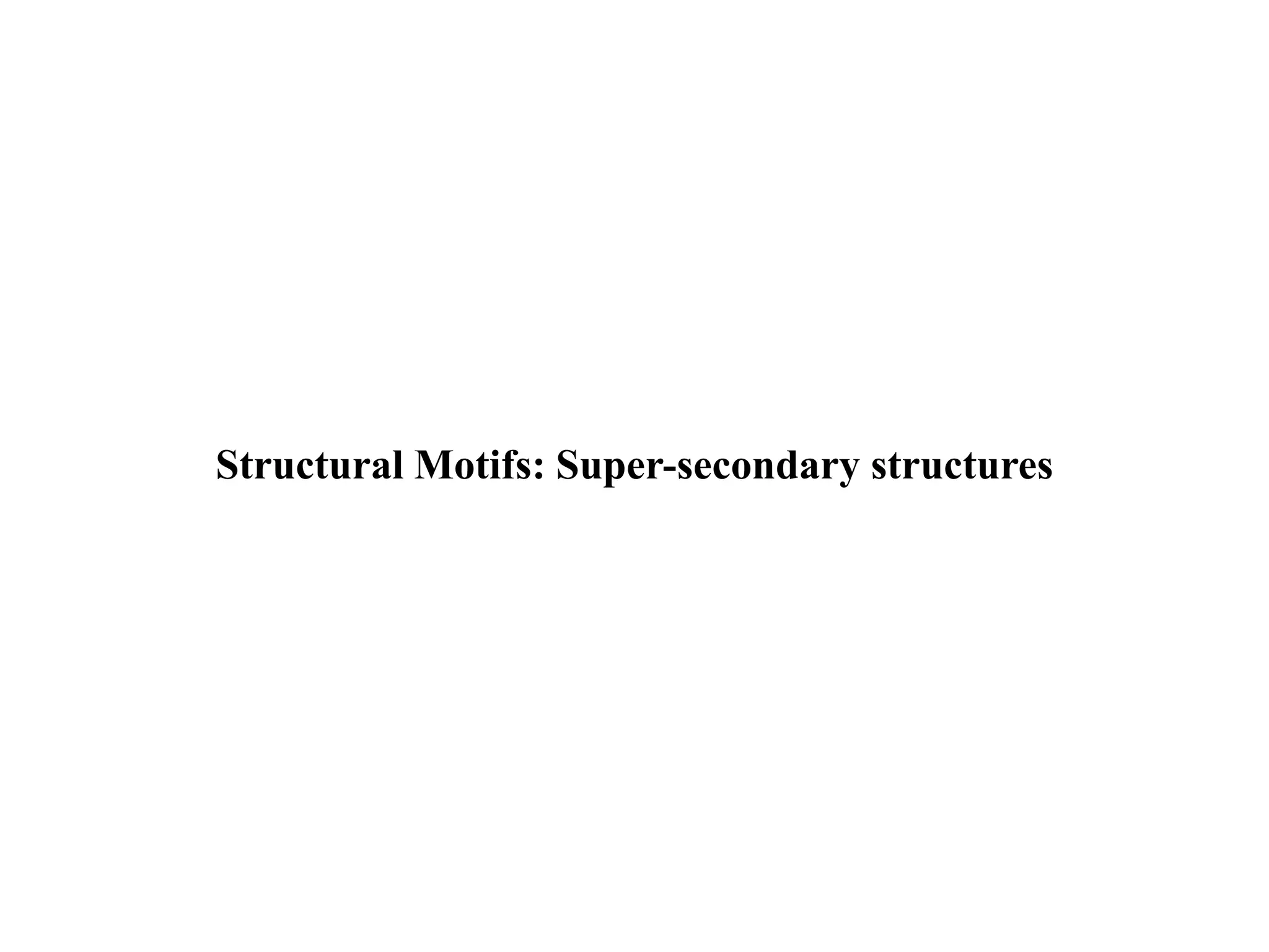 BT631-6-structural_motifs | PDF | Programming Languages | Computing