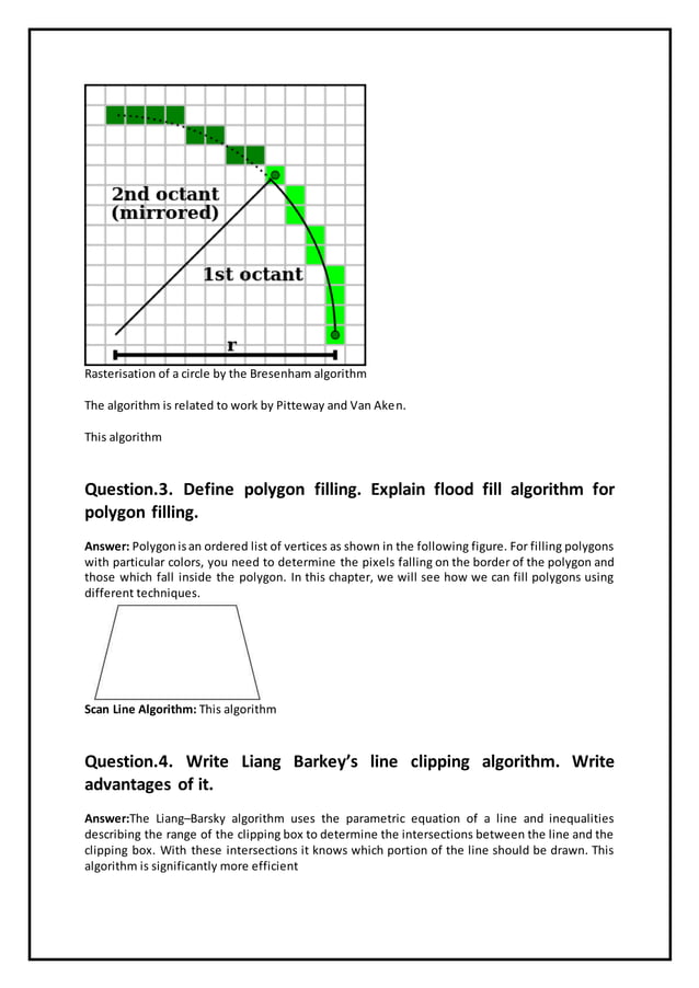 Bt9301 computer graphics | DOCX | 3-D Graphics | Computer Software and ...