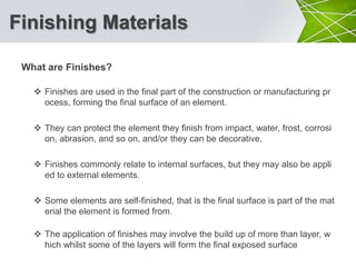 Raw Materials | PPTX