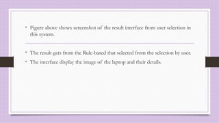 Laptop Selection System | PPTX
