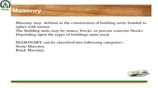 Unit-1 introduction to building construction | PPTX