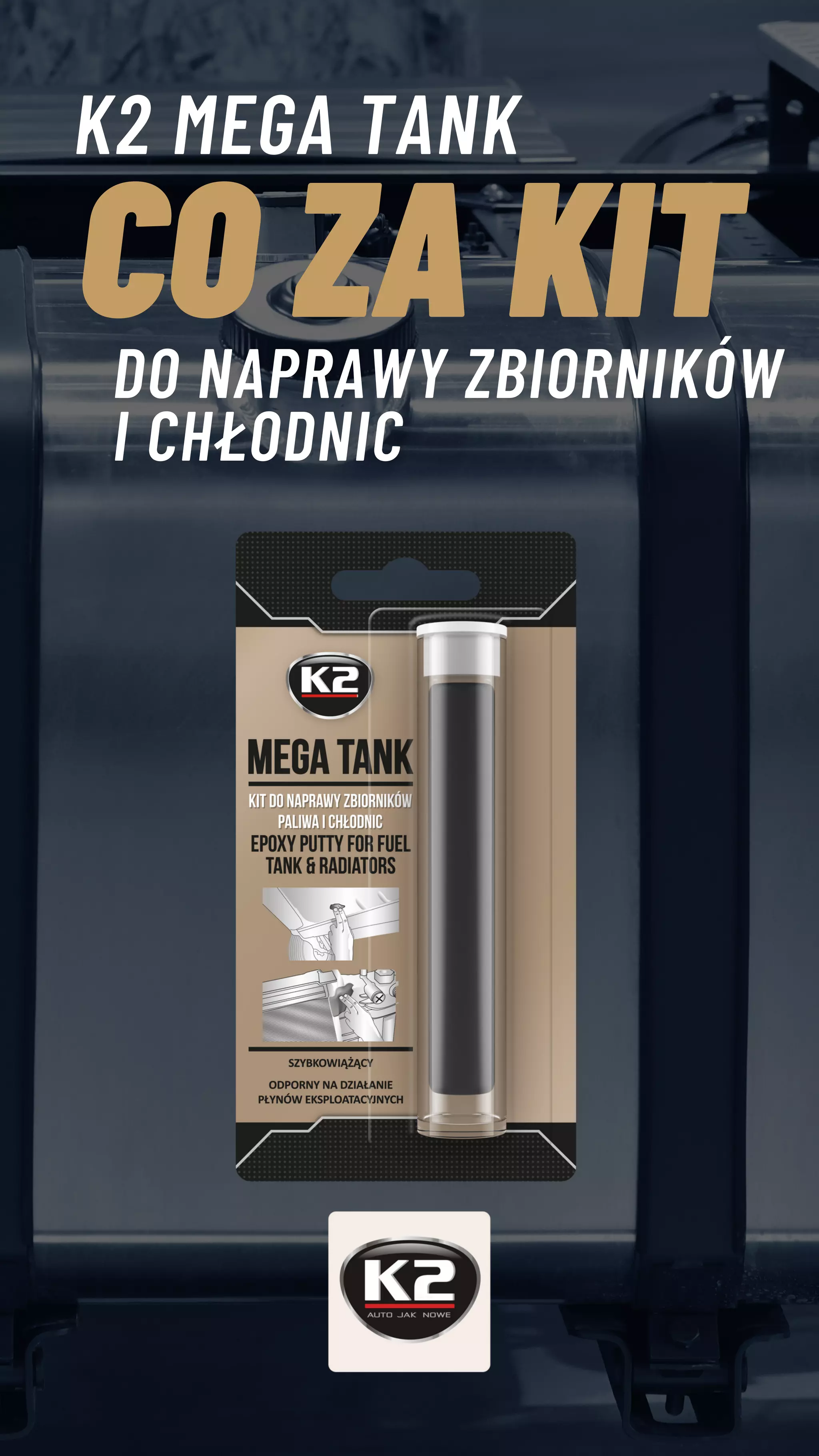 K2 MEGA TANK - Kit do naprawy zbiorników paliwa | PDF | Automotive