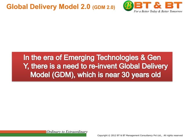 Global Delivery Model 2.0 (GDM 2.0) | PPTX | Computer Software and ...