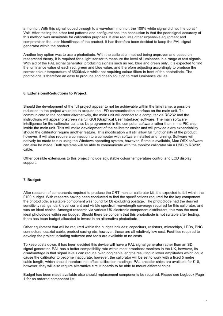 BTC302 Interim Report Sample BTC302 Interim Report Sample