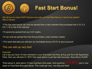 BTC HardDrive Compensation Plan | PPT