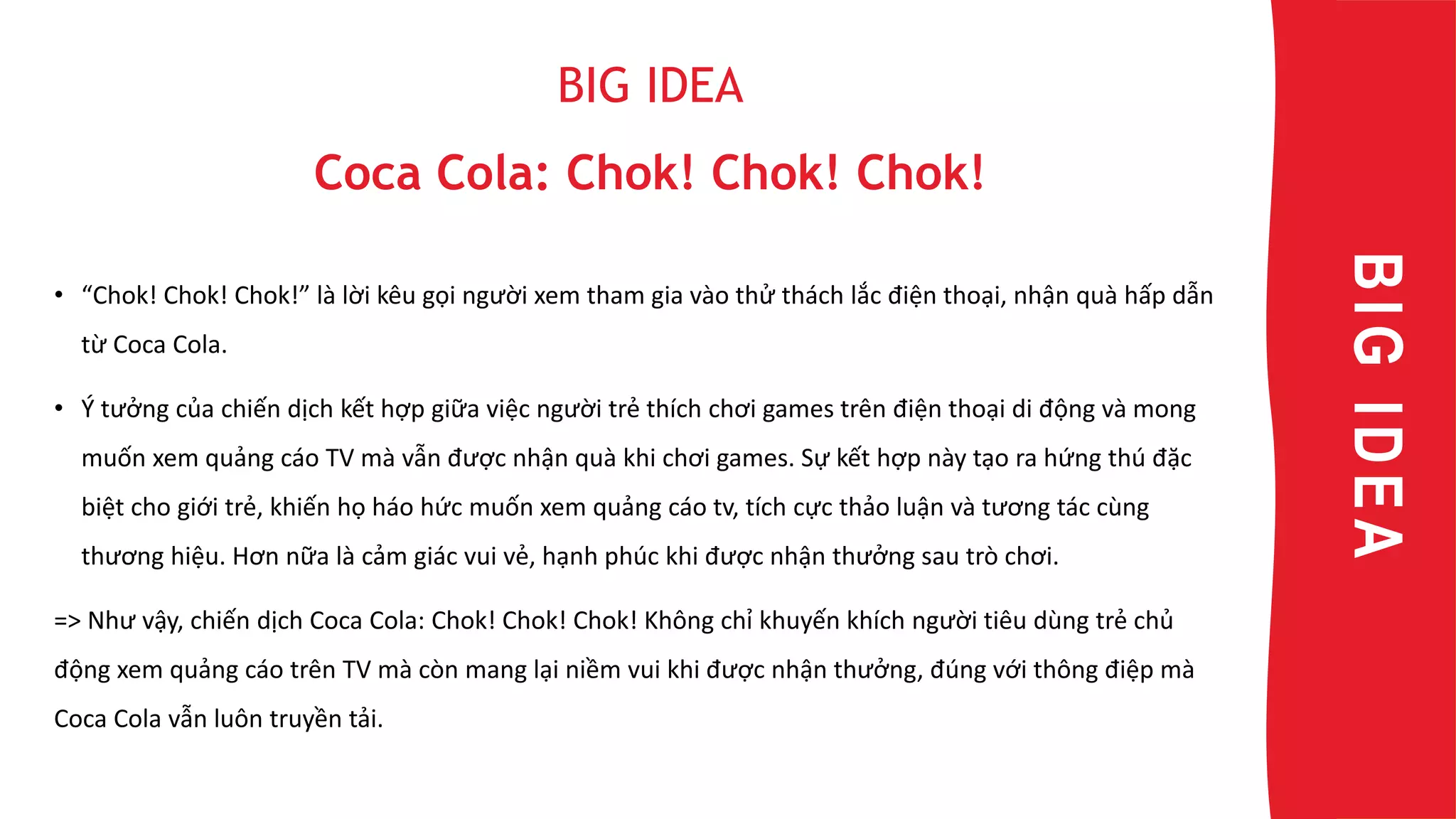 PHÂN TÍCH CASE STUDY CHOK CHOK CHOK - COCA COLA HONG KONG | PPTX