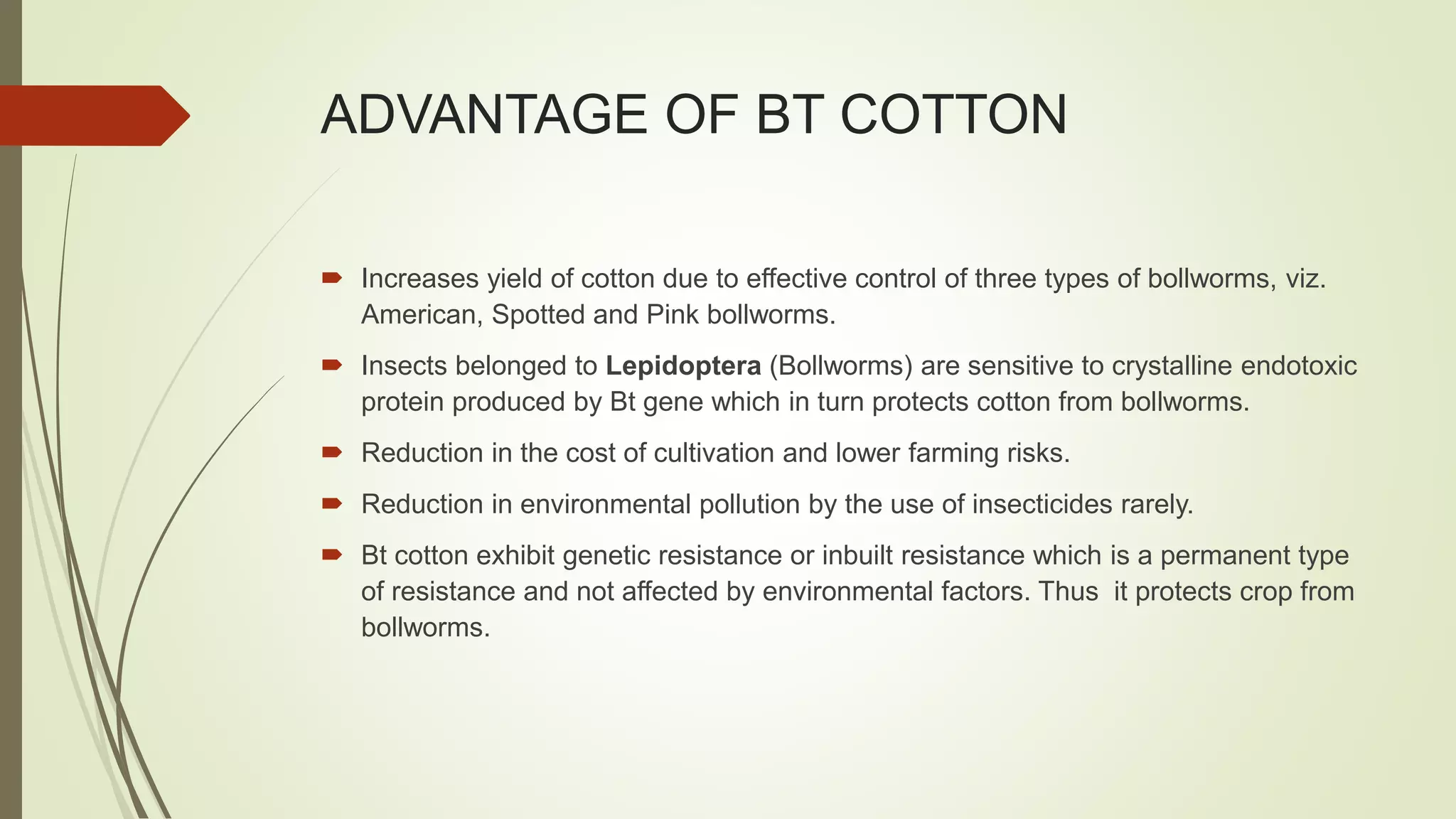 Bt cotton | PPTX