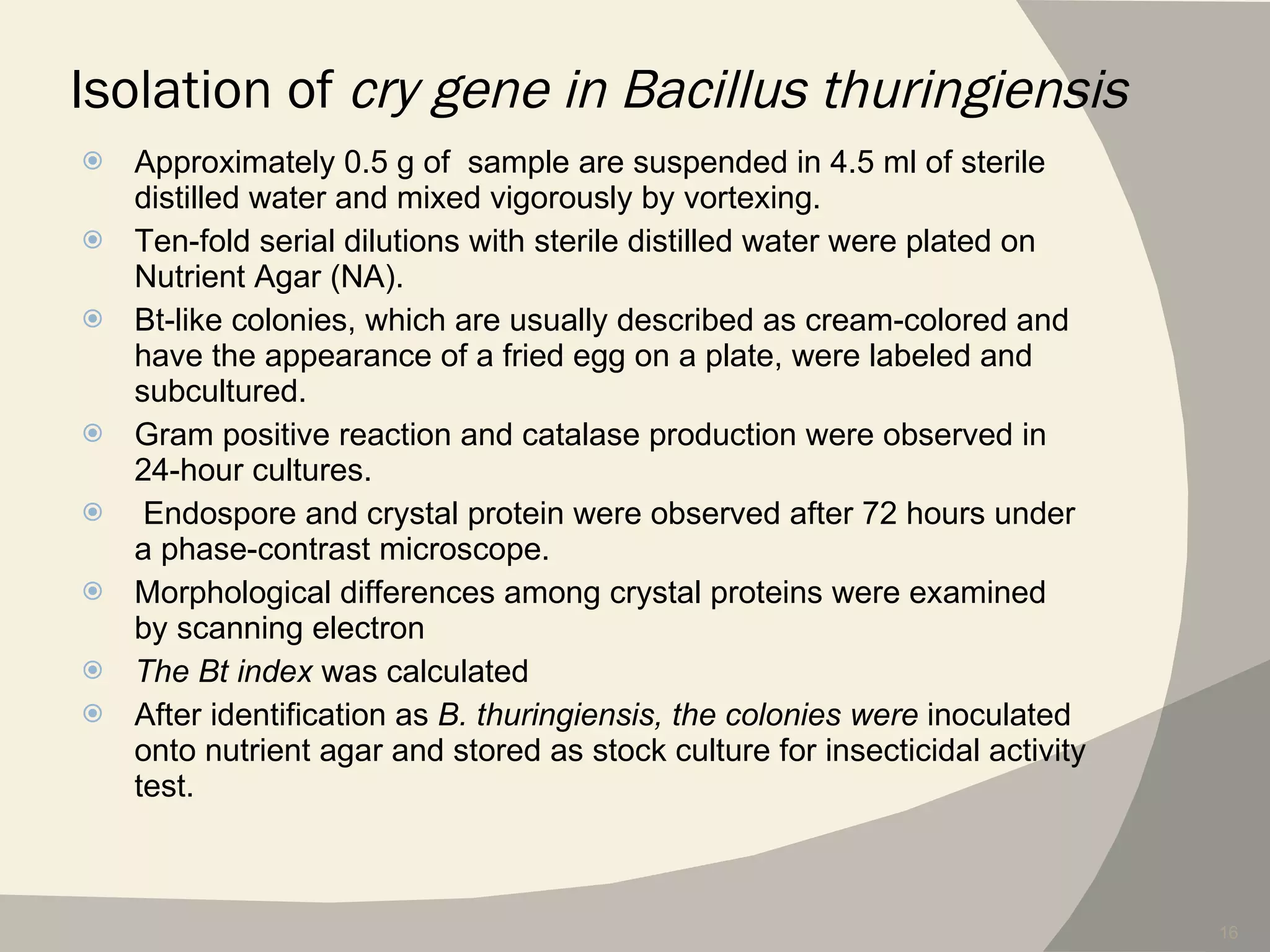 Bt cotton presentation12 | PPT
